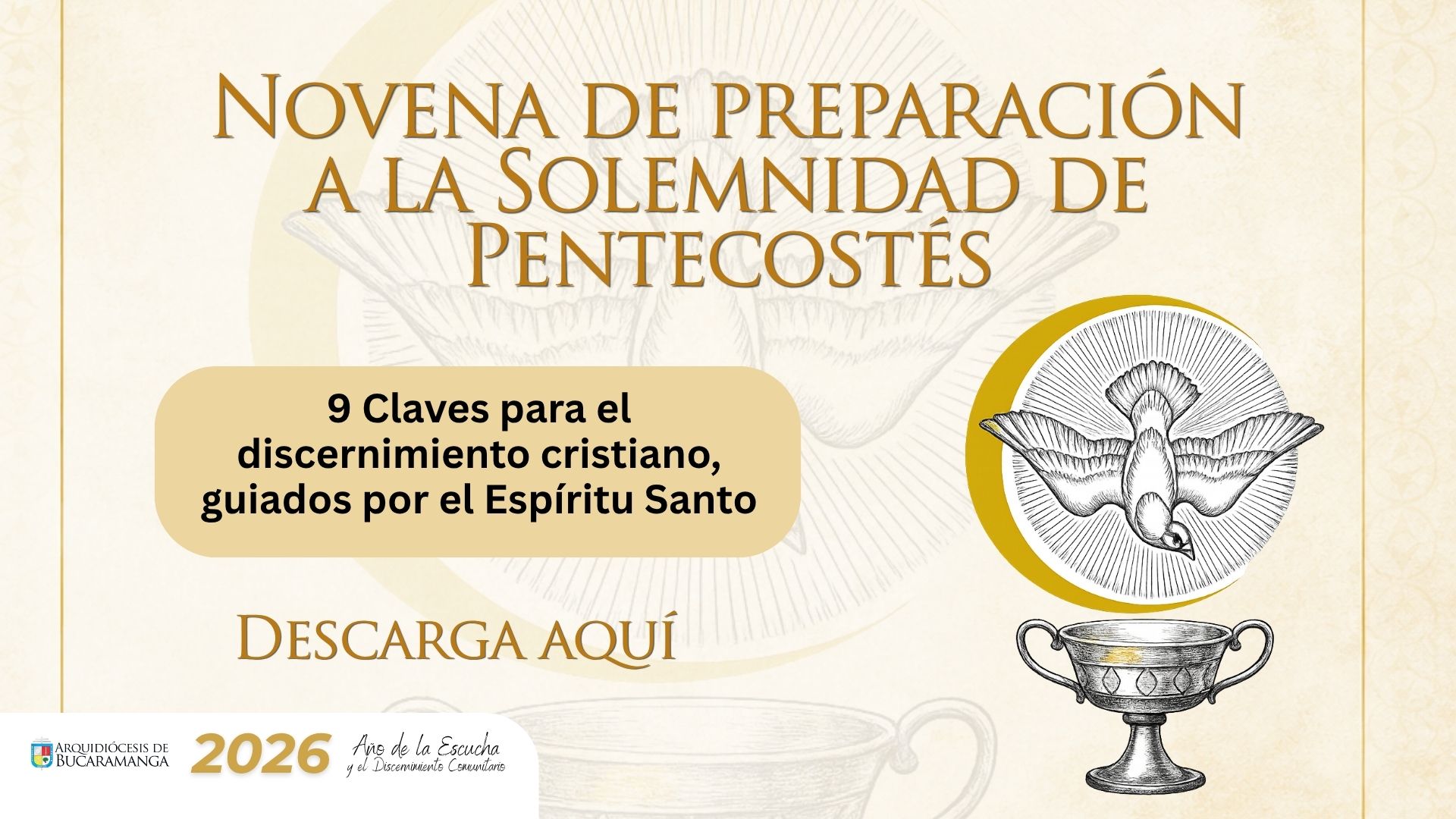 Disponible la Novena de Preparación a la Solemnidad de Pentecostés ...